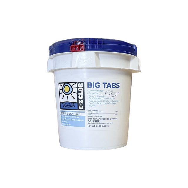 EZ CLOR - BIG TABS 8lb