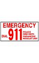 911 Emergency Sign | Harmony Pools